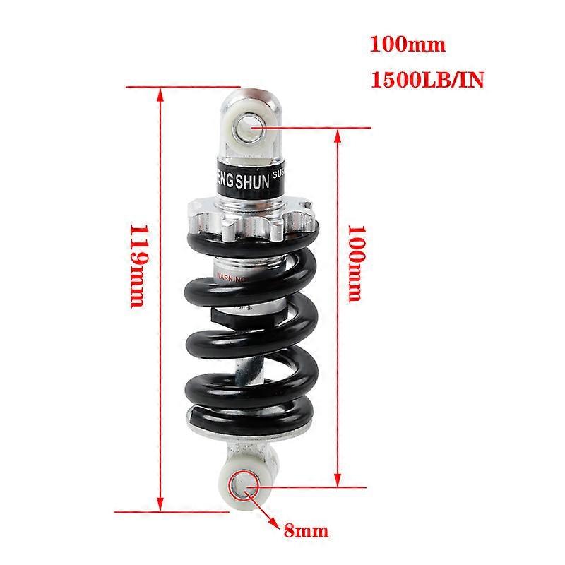 Rear shock absorber for 47cc 49cc super minimoto ATV Quad electric scooter pocket bike 100 125 ...
