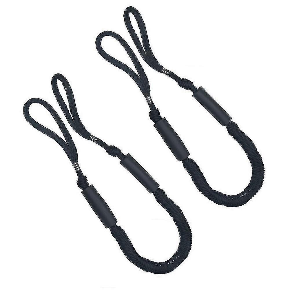 2pcs 1000kg Bearing Elastic Ropes Wharf Dinghy Marine Boat Bungee Dock ...