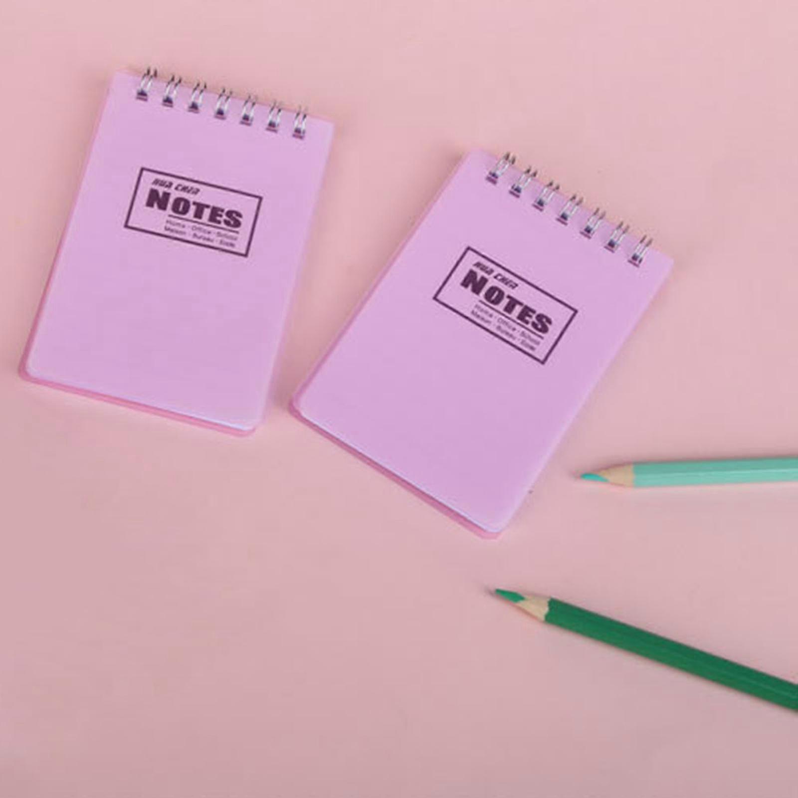 42-sheet Mini Coil Notepad Portable Pocket Exercise Book Pp Surface A7 ...