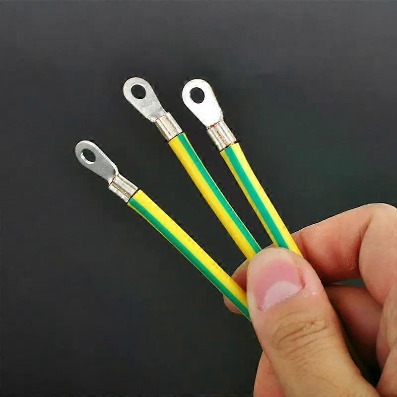 20 pcs BVR Yellow-Green Solar Photovoltaic Grounding Wire Terminals 10 ...