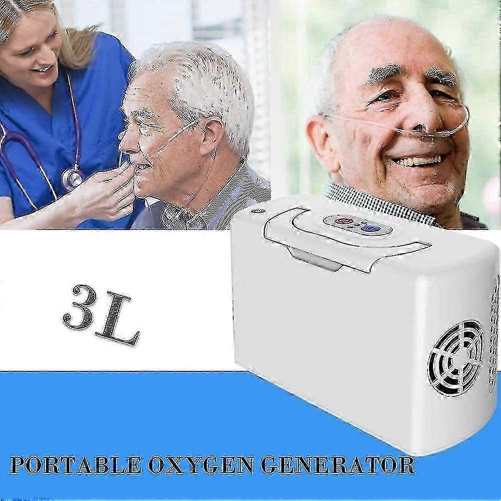 3l Portable Oxygen Maker - Oxygen Machine Outdoor Vehicle Home Oxygen ...