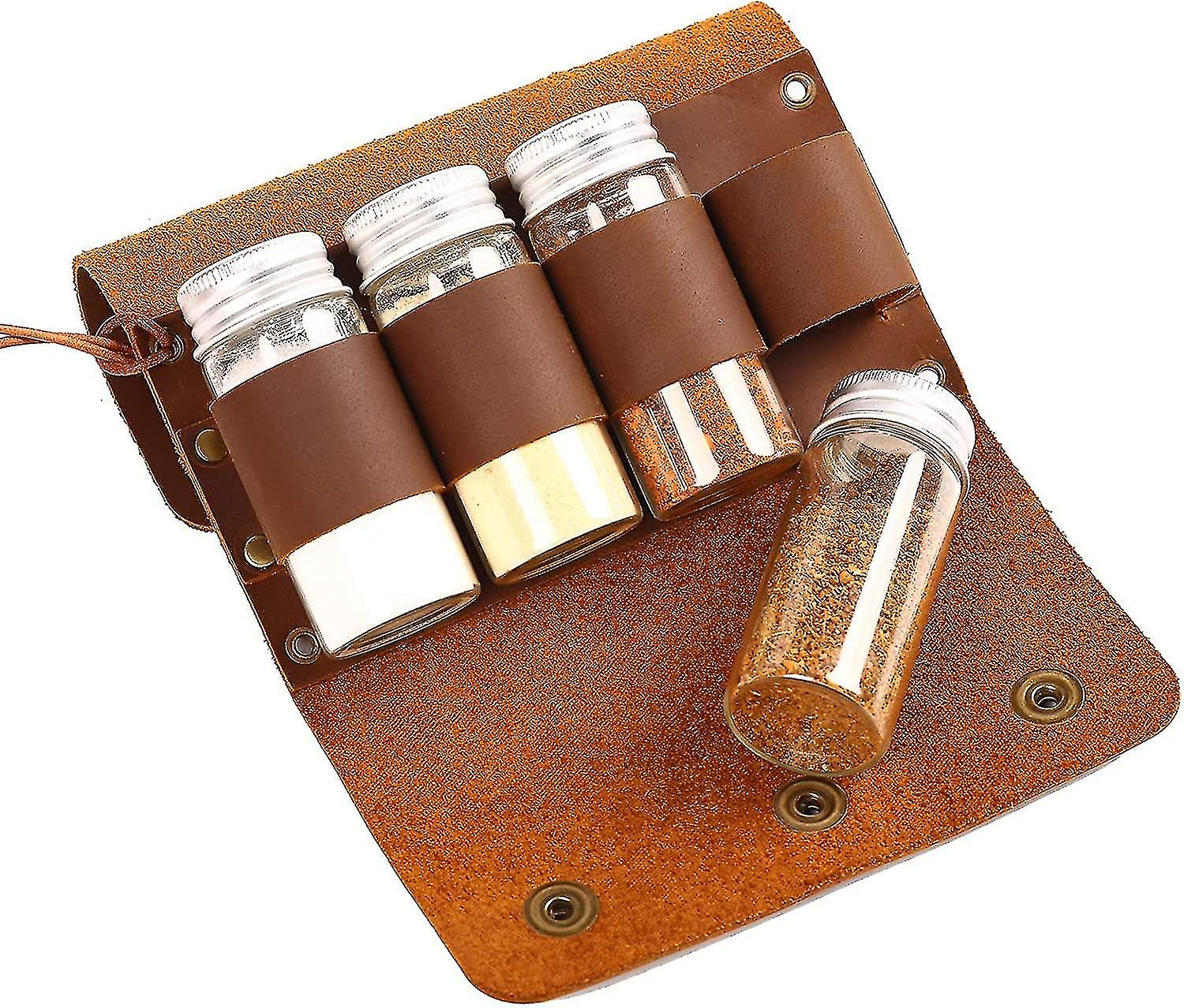 Camping Spice Kit Travel Spice Holder Hiking Spices Set Bushcraft Spice ...