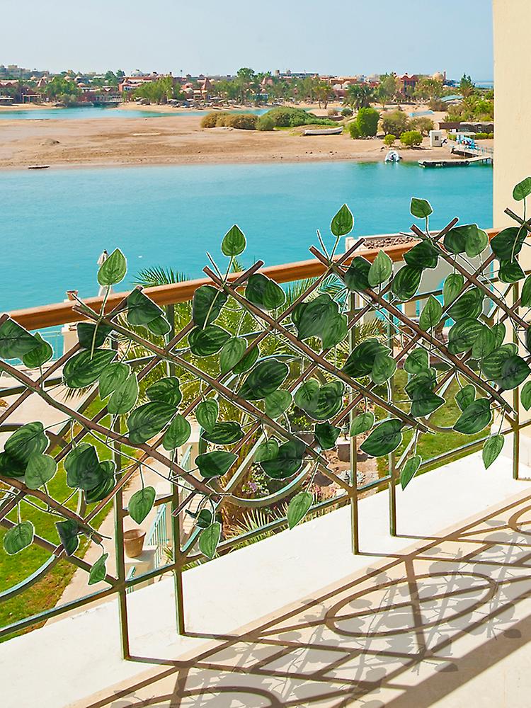 Simulation Fence Courtyard Fence Plant Fence Wood Garden Decoration ...