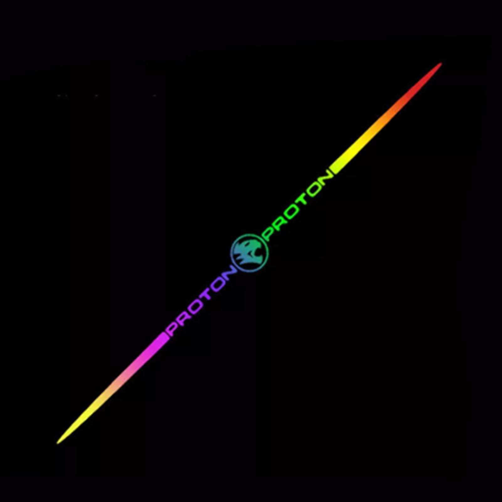 Luminous Car Night Driving Decals Night Visibility Car Hood Sticker For ...