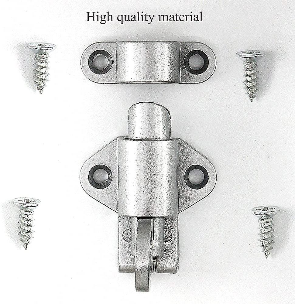 Automatic Aluminum Door Latch, 2 Pieces Spring Latch, Bounce Door Latch ...
