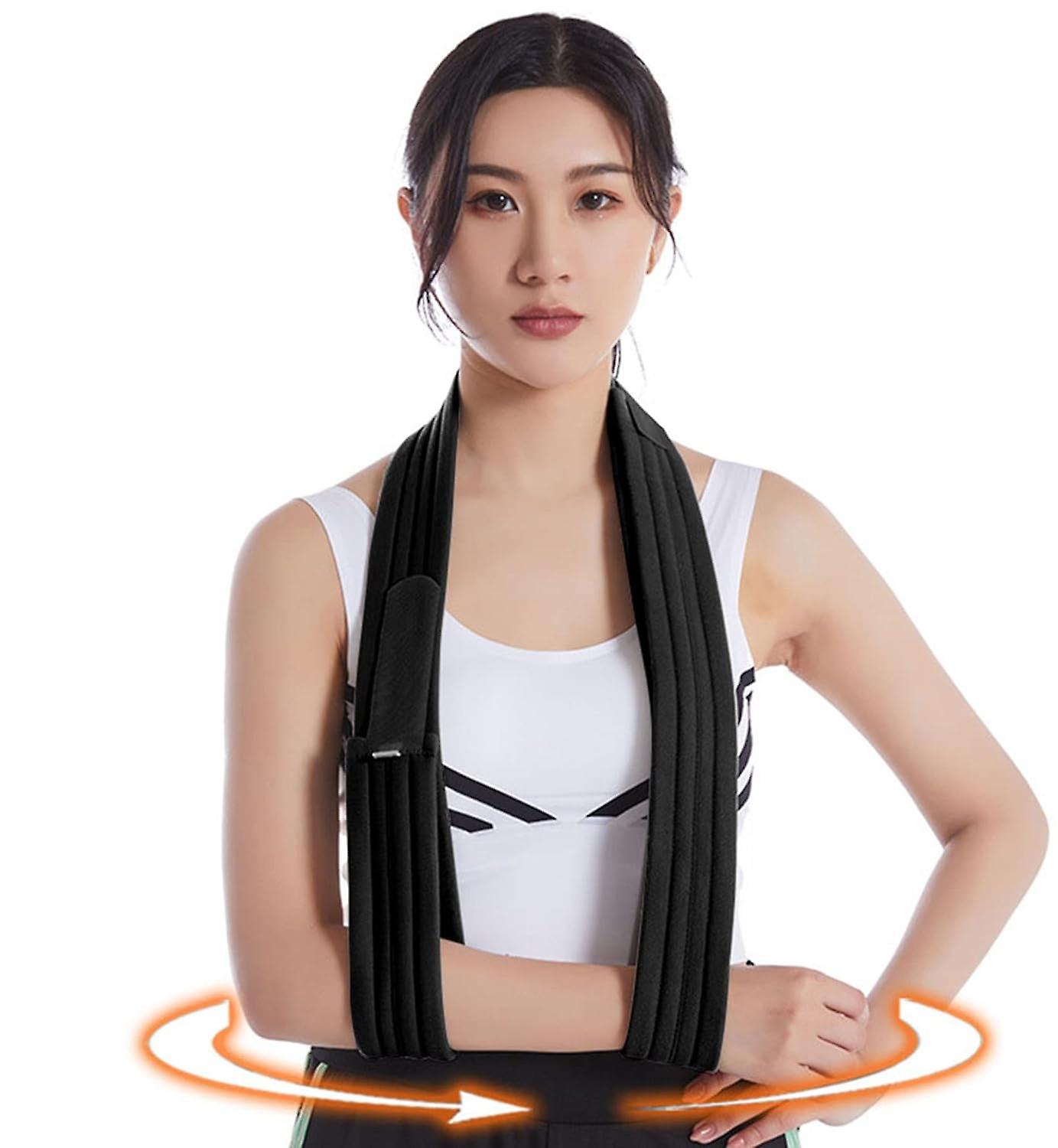 71inch/180cm Shoulder Immobilizer Arm Sling, Adjustable Lightweight&comfortable Effective ...