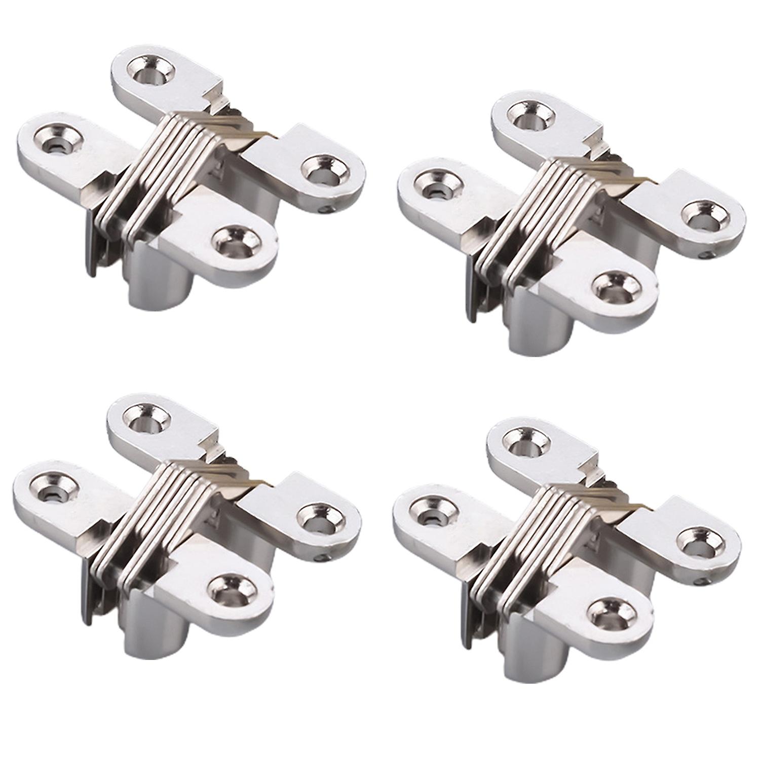 ZHOUBA 4Pcs Sturdy Cross Hinge High Adaptability Door Hardware ...