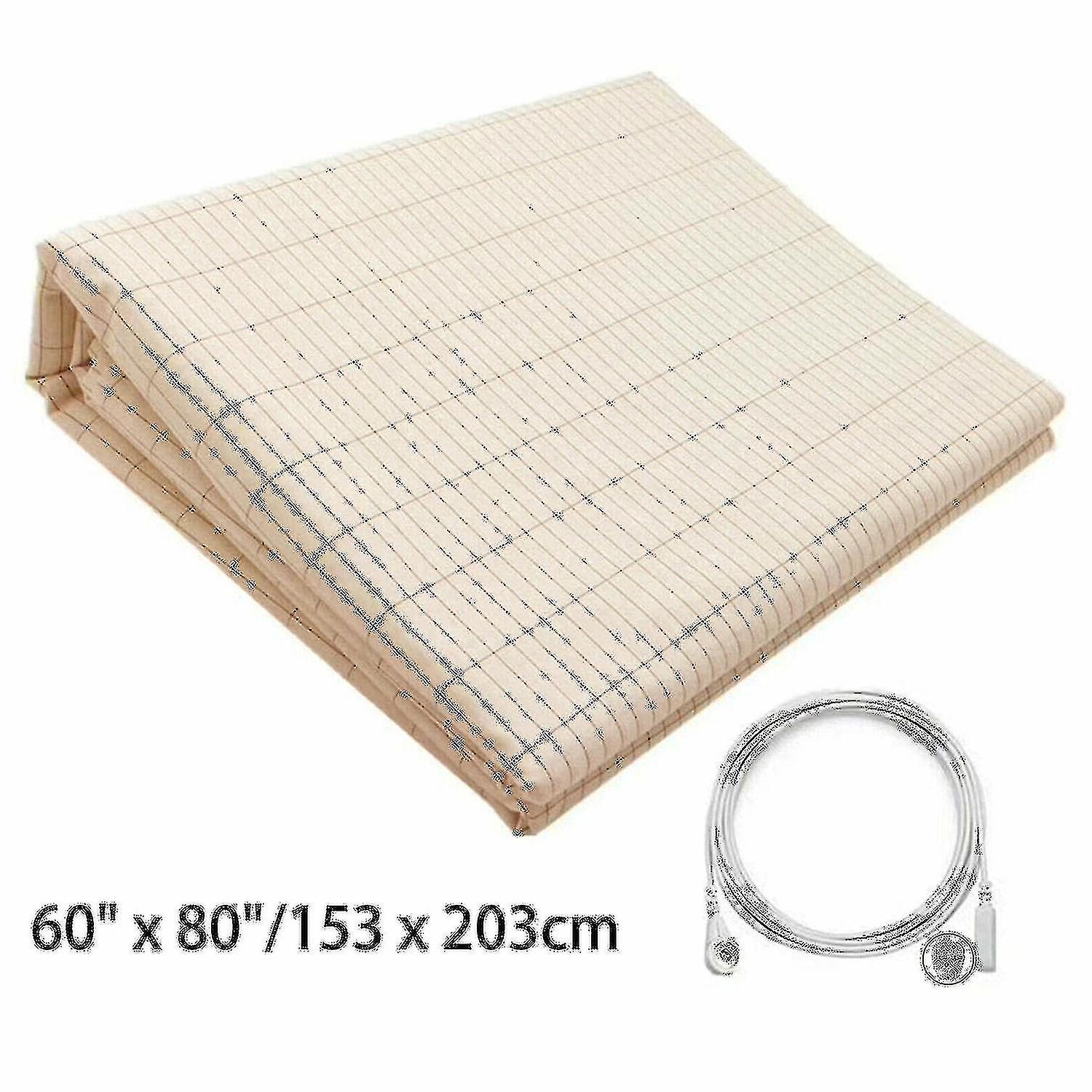 Earthing Double Bed Grounding Sheet Shield Emf Anti Radiation Conduct ...