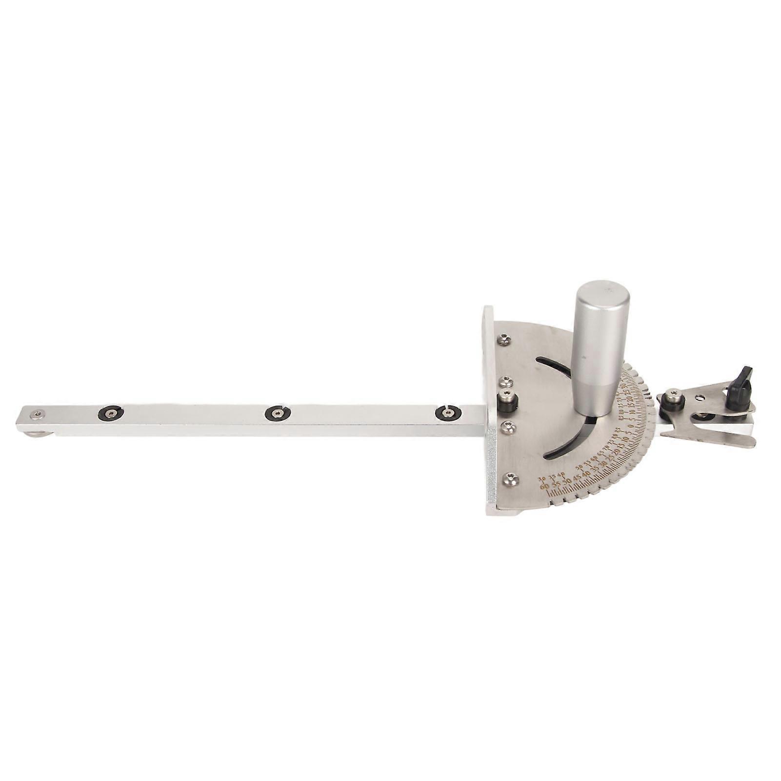 Universal Table Saw Miter Gauge with 27 Angle Stops Aluminum for Band ...