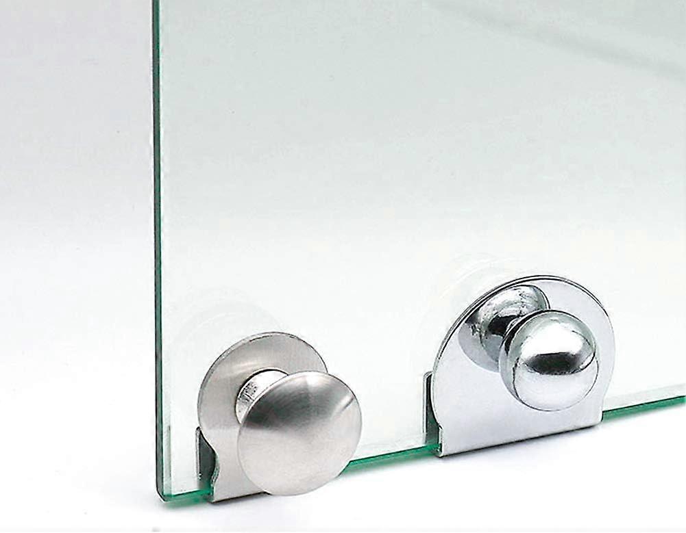 Pcs Glass Door Handles No Drilling Glass Door Clips 5-8mm for Display ...