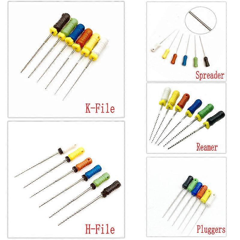 Dental K/h/s/r Files Root Canal Files Plugger Spreader Dental K Reamer ...
