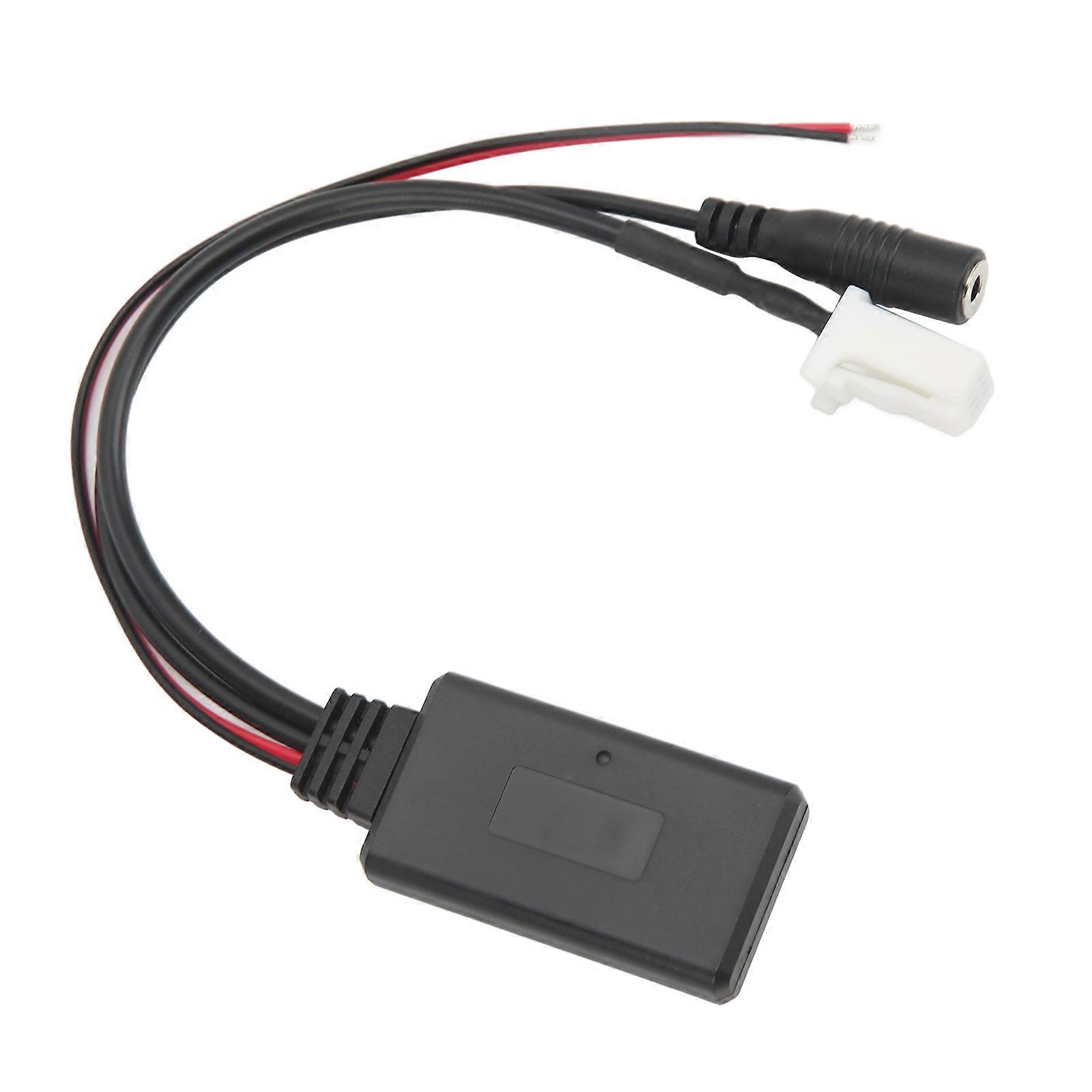 Car Bluetooth Audio Cable Adapter with Microphone Hands Free Replacement for Suzuki SX4 Grand ...