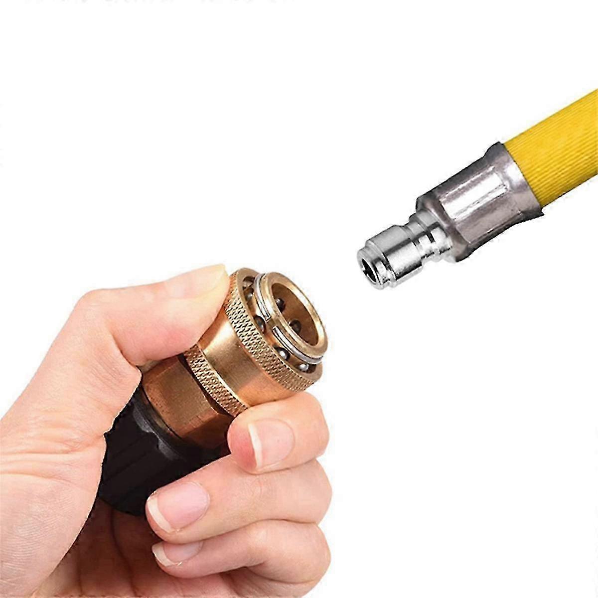 High Pressure Washer Hose Adapter M22 14mm to 3/8 Inch Quick Connect Quick Release Coupler Kit ...