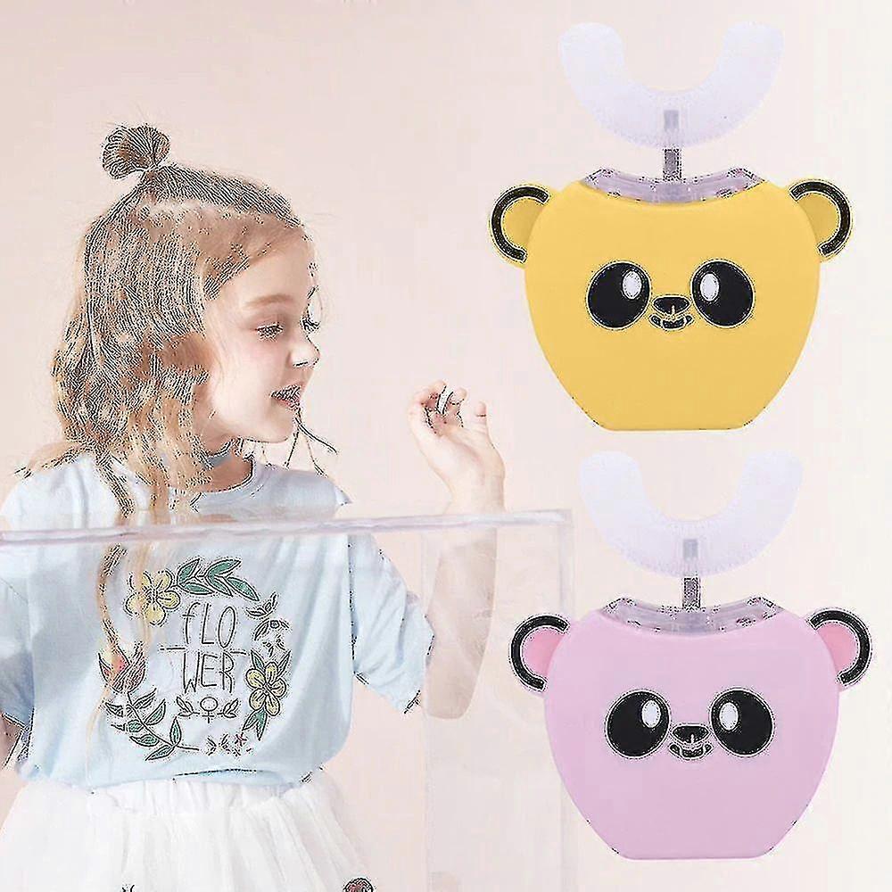 2-12 Years Old Smart 360 U Type Kids Sonic Electric Toothbrush ...