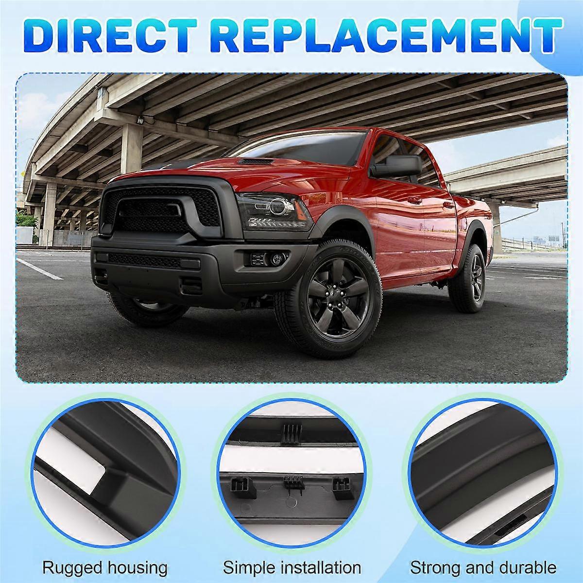 Car Front Bumper Fog Light Frame Fog Light Cover 68274669AB for Ram ...