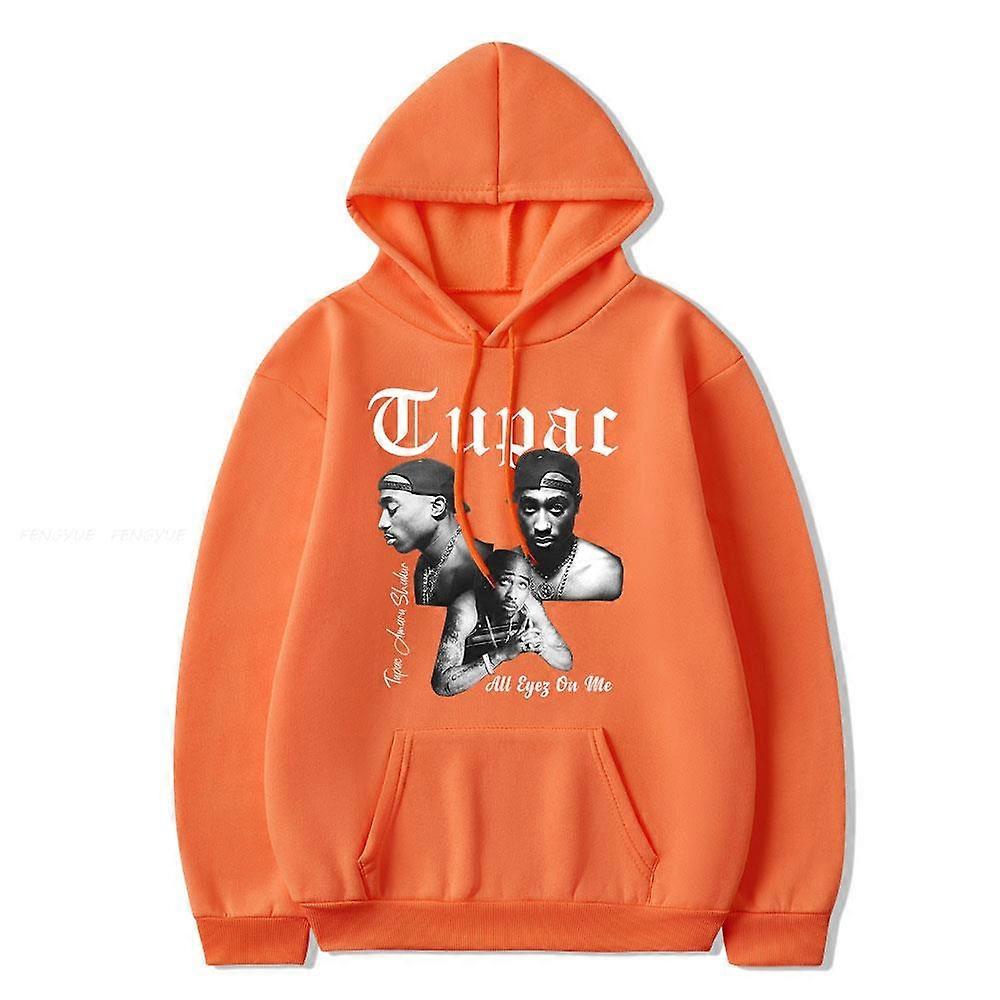 rapper 2D Tupac hooded sweatshirt fashionable streetwear Dalian hip-hop ...