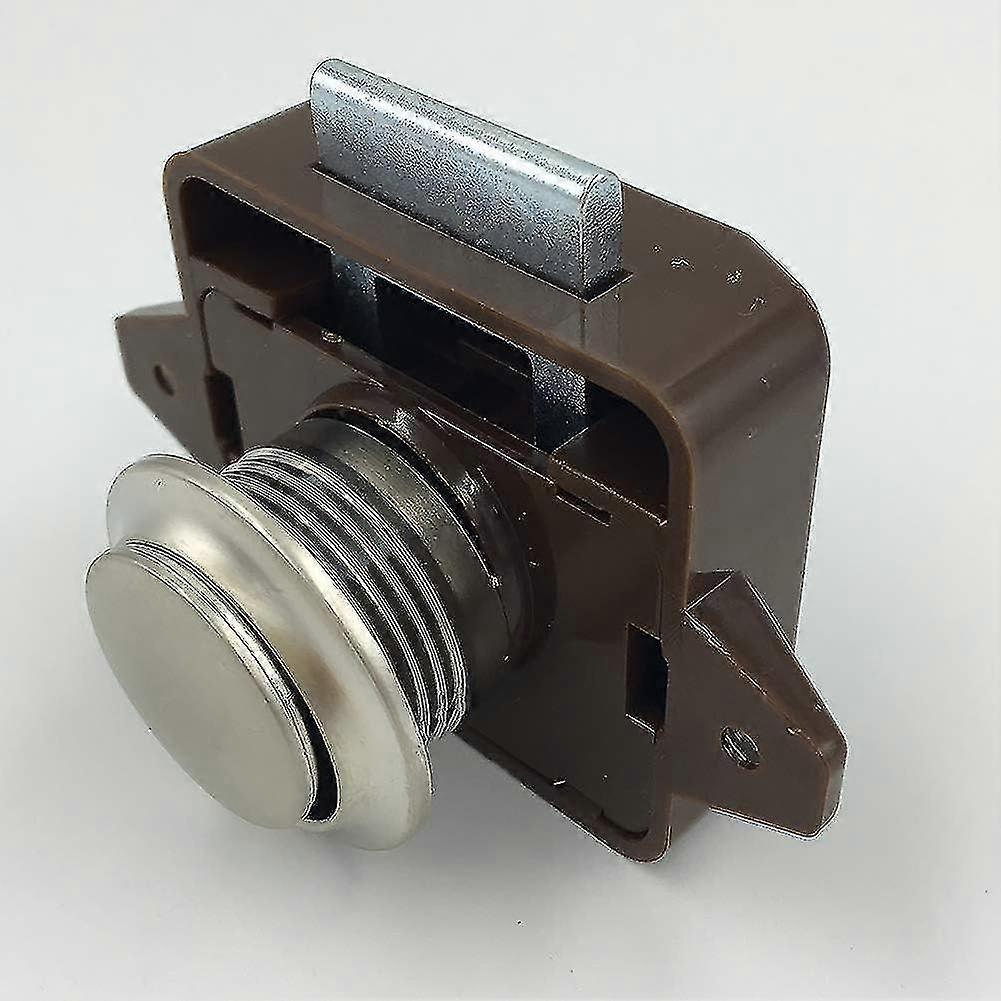 Button Door Key Pad Lock Push Button Catch Caravan Motorhome Door ...