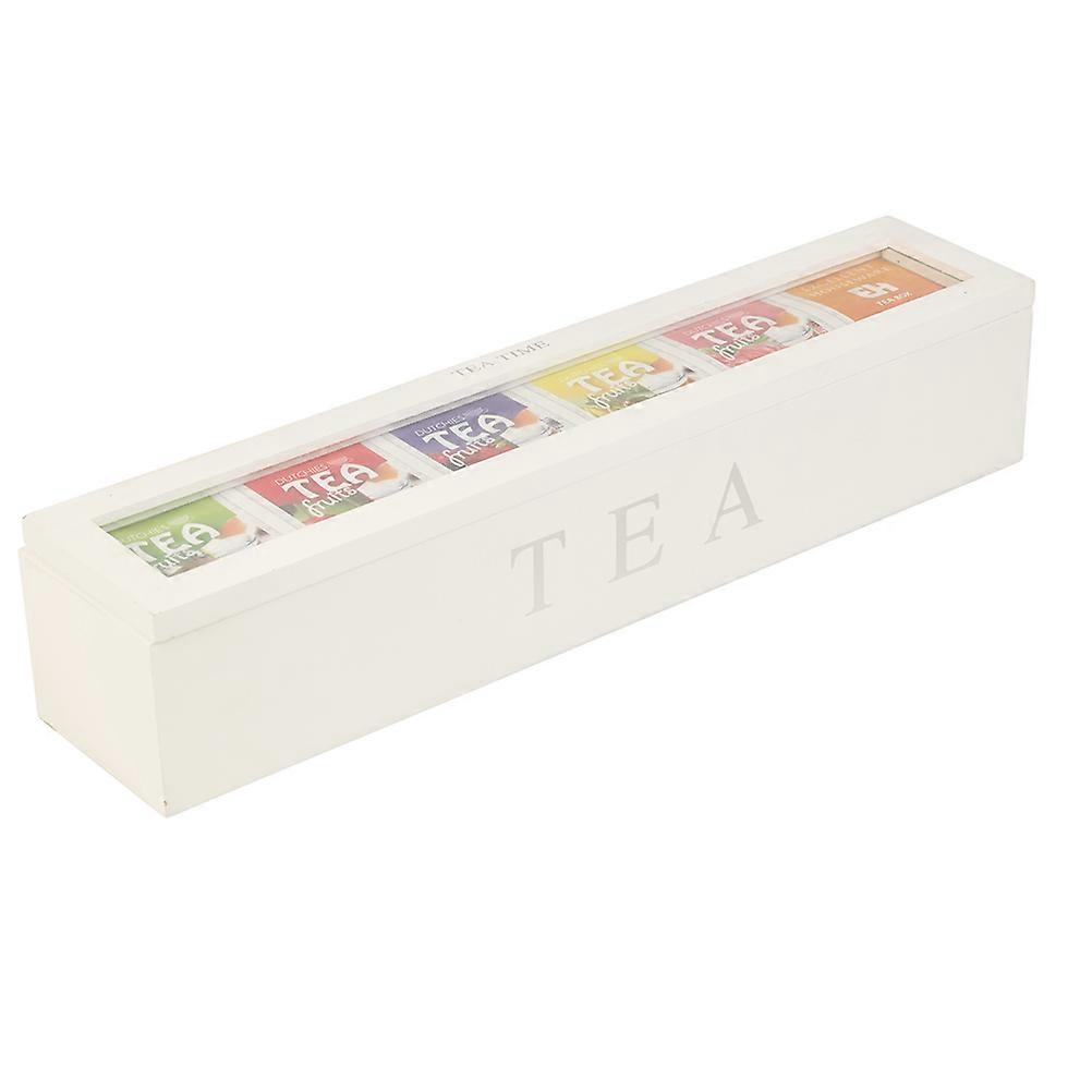 Wooden Tea Storage Box Coffee Tea Bag Storage Box Sugar Packet Storage ...