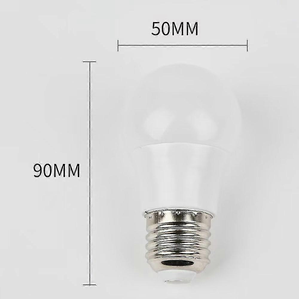 Led Bulb E27, Cool White 6000k, 3w, Pack Of 10 | Fruugo UK
