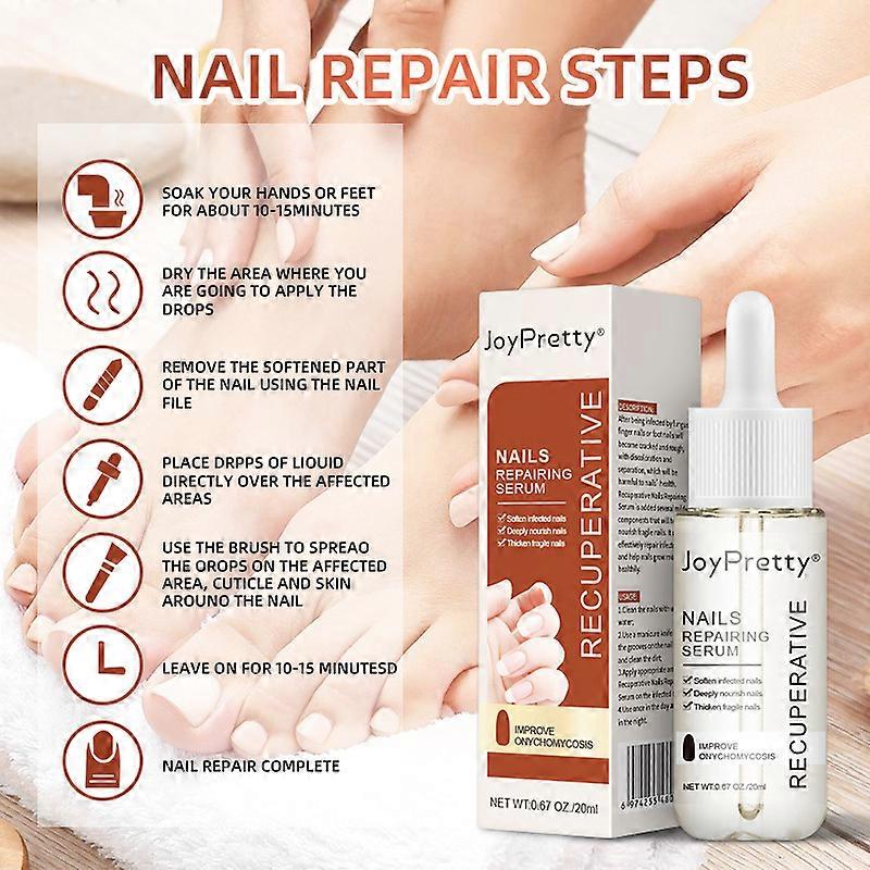 Nail Reparing Serums Promotes Nail Growth Repairs Stops Peeling ...