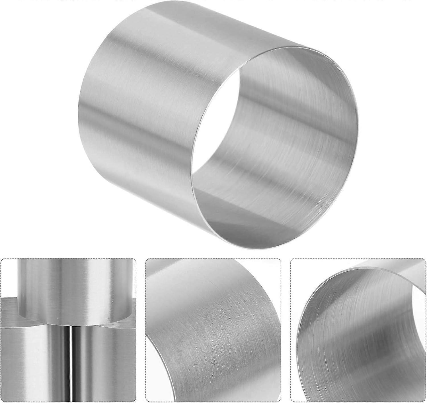 Pcs Stainless Steel Cake Rings, Dessert Rings, Kitchen Rings, Mousse ...
