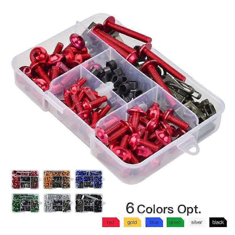 177PCS Fairing Bolts Kit CNC Screws Nut For Honda CBR600RR CBR900RR CBR929RR CBR1000RR CBR 600RR ...