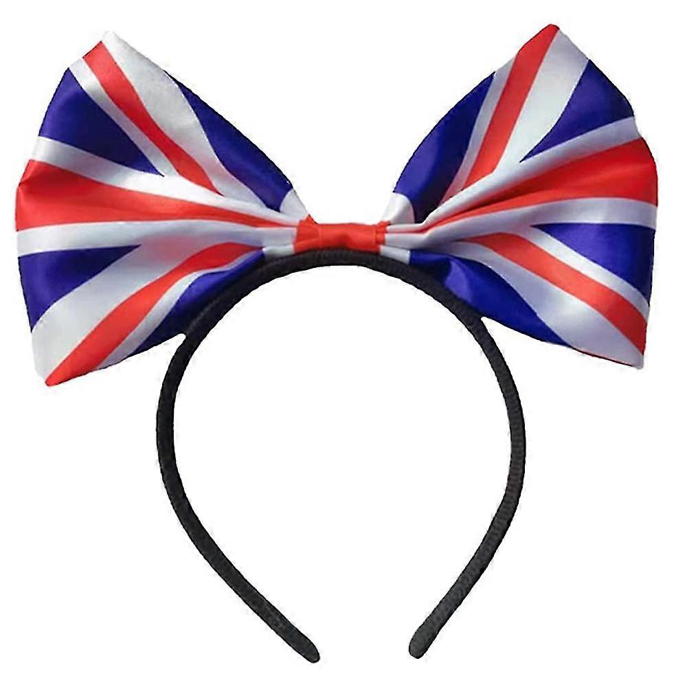 Union Jack Hairband British Union Jack Flag Hair Headband Bowknot Dress ...