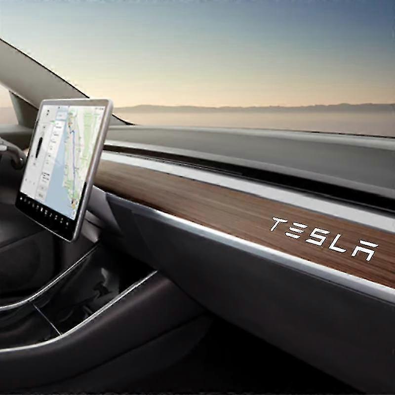 Logo Text Vinyl Decal Sticker Decal For Tesla Model 3 Y S X Door Window ...