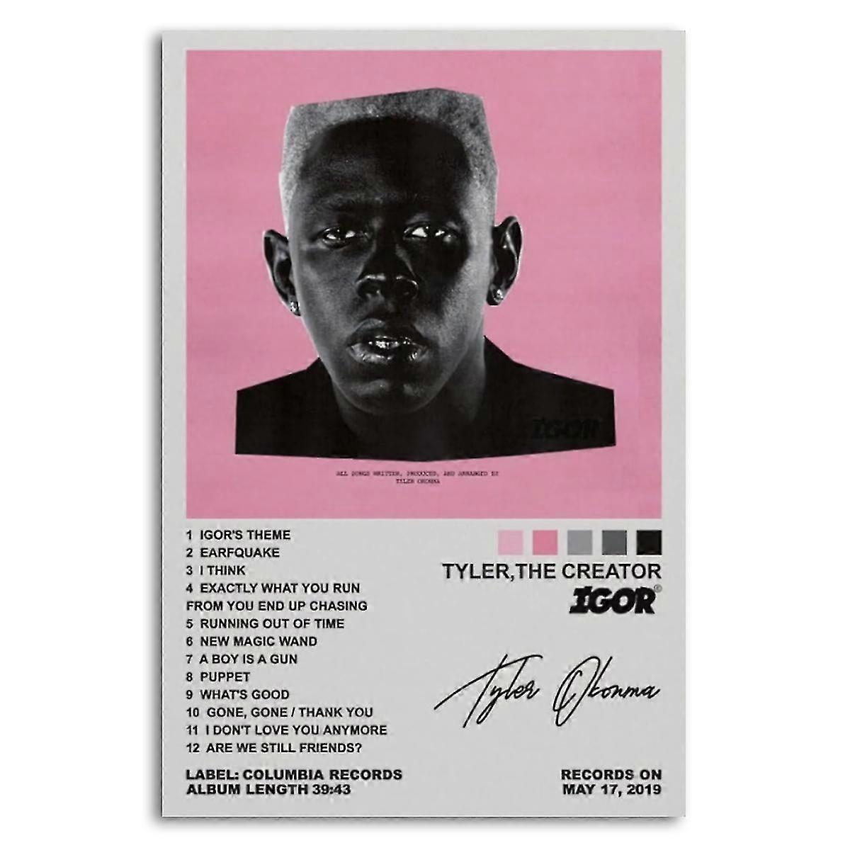 Tyler The Creator Igor Poster For Aesthetic Poster Rative Ing Art ...