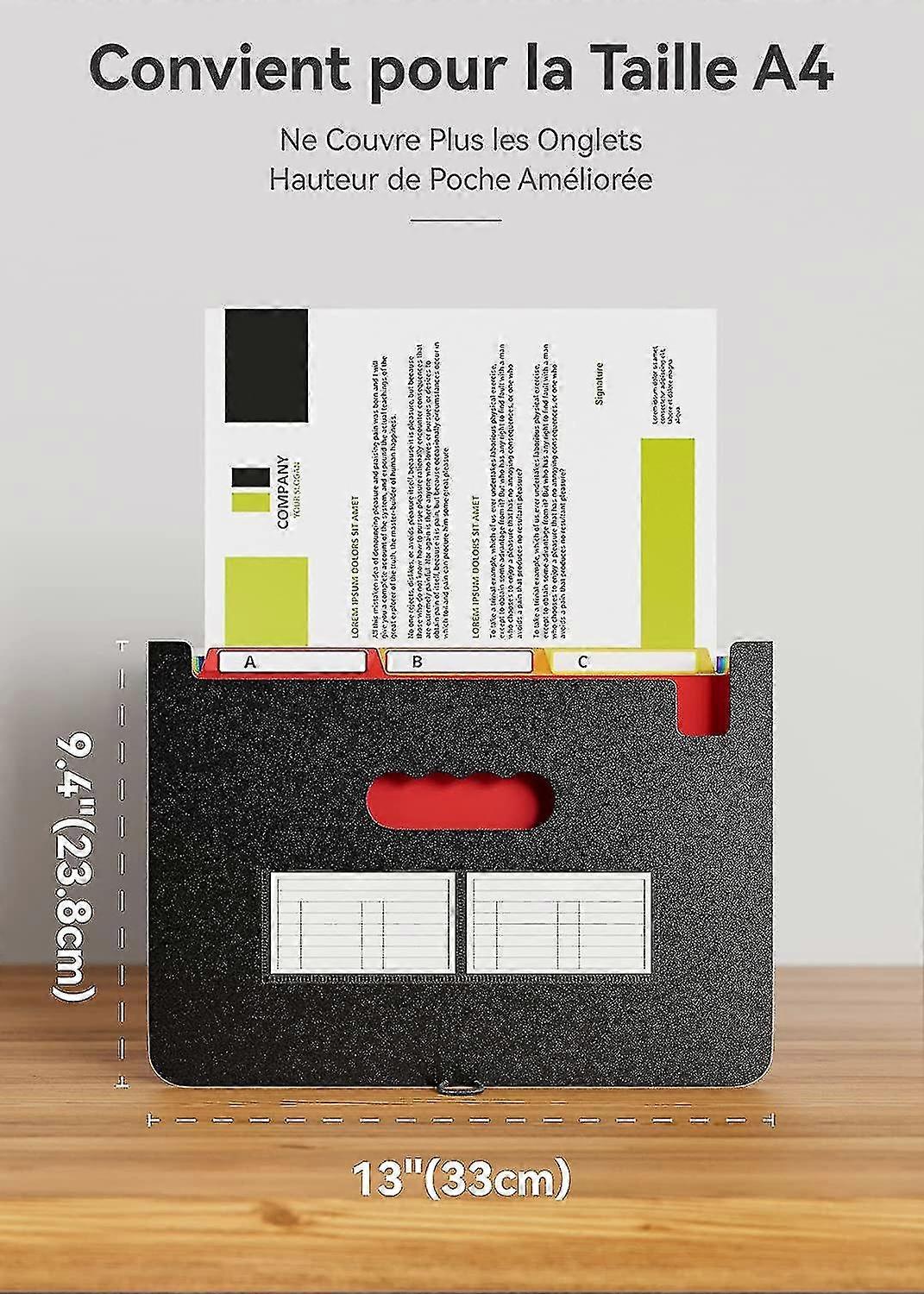 A4 Sorter 25 Pockets/document Storage/paper Storage- Sorter Document ...