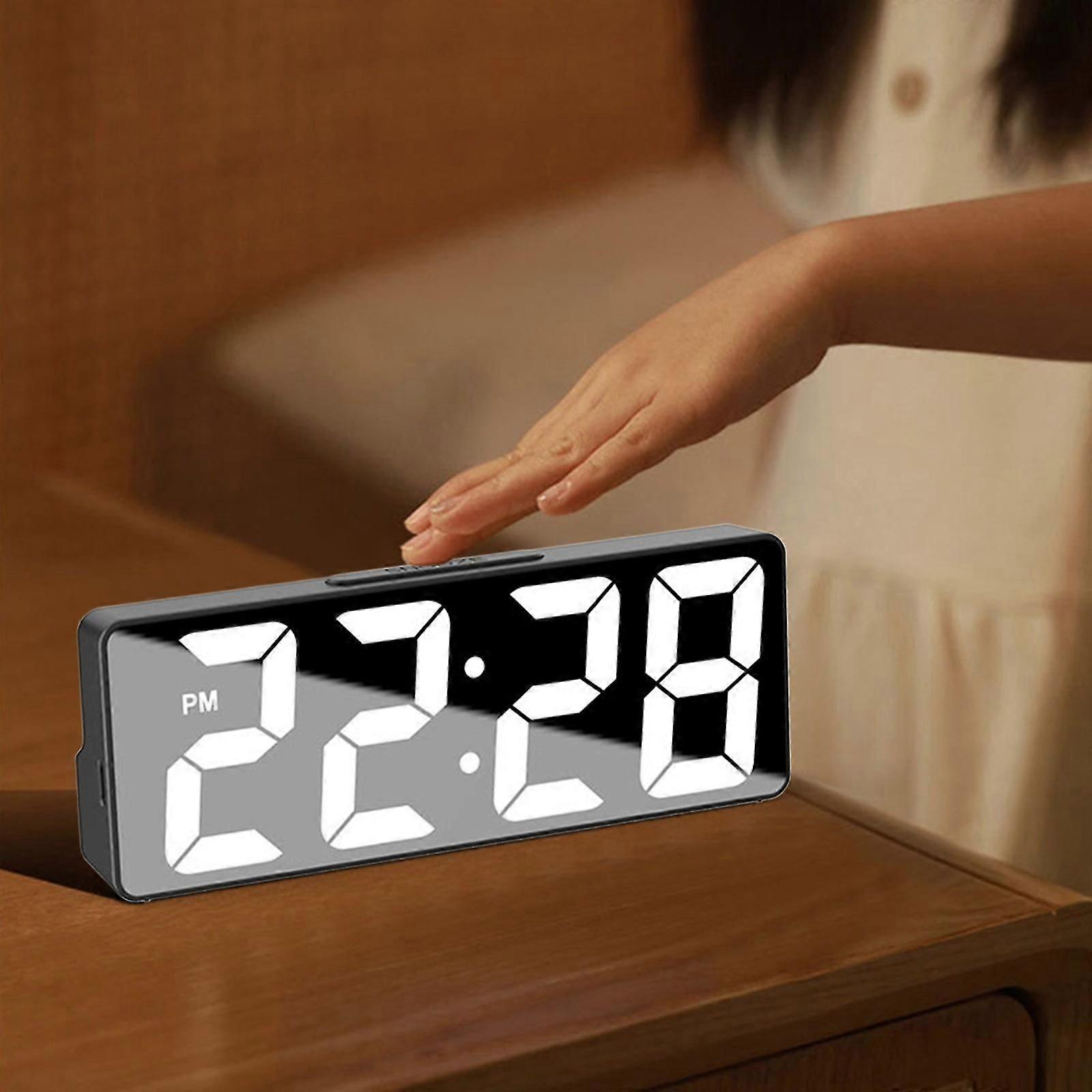 Digital Alarm Clock Simples LED Large Digital Display Fashion Multi-set ...