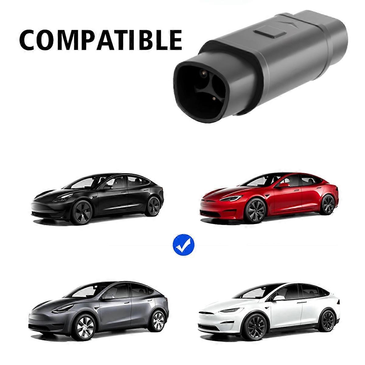 EV Connector Adaptor 32A For Tesla To GBT EVSE Adapter | Fruugo UK