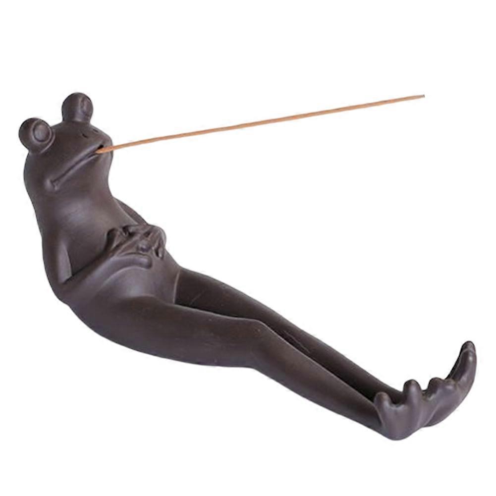 Unique Frogs Incense Stick Holder Cartoon Long legged Frogs Incense ...