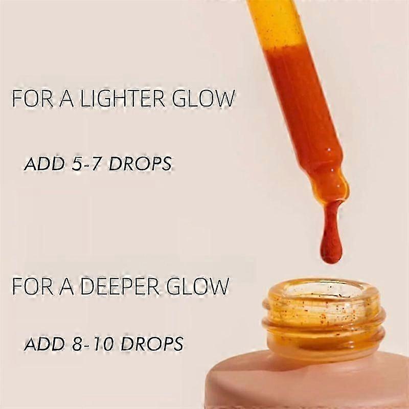 Sunless Tanning Drops, Herbal Melanin Drops, Self Tanning Drops for ...