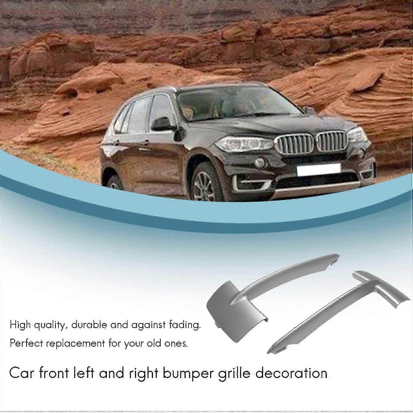 1 Pair Front Left Right Bumper Grille Grill Trim Bumper Lower Grille ...