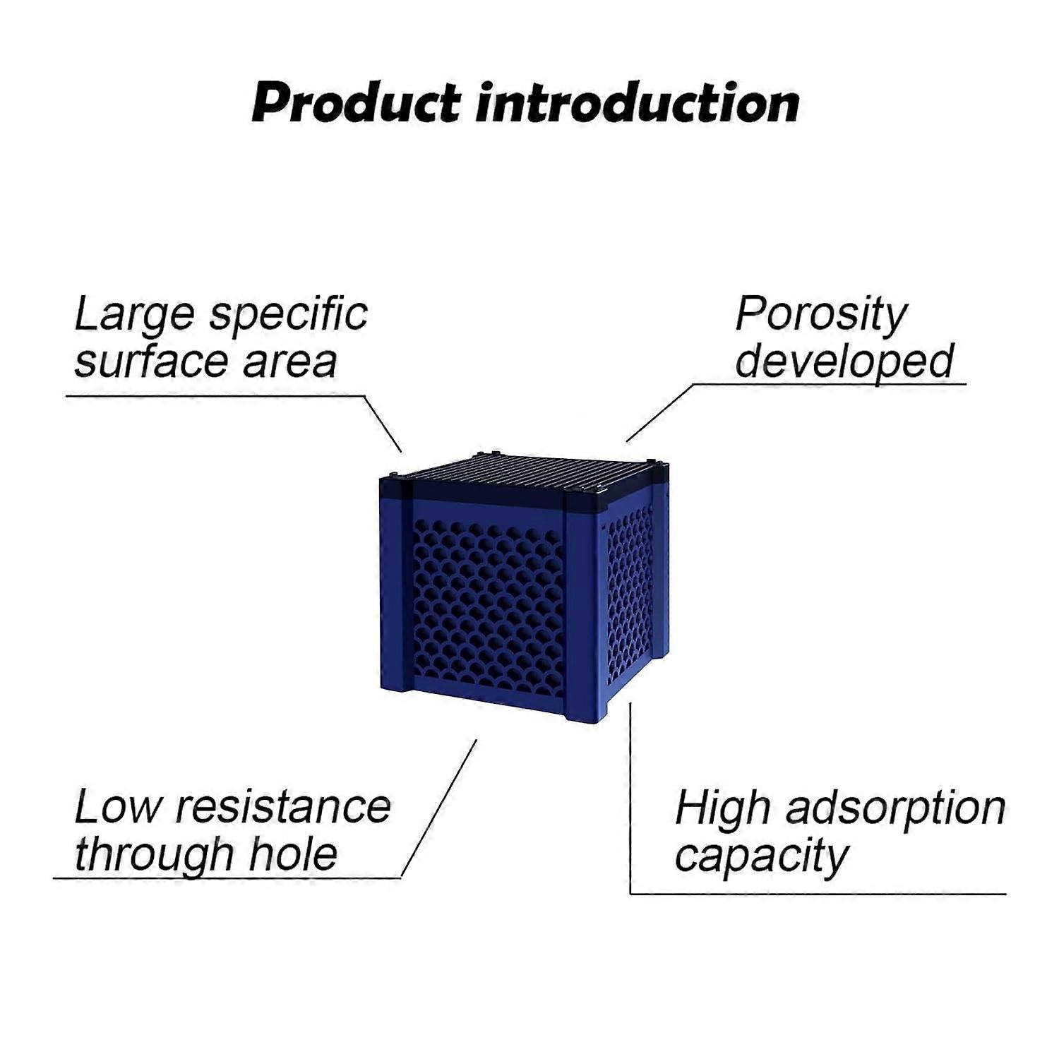 Water Trough Purifier Cube with Shell Activated Carbon Filter for ...