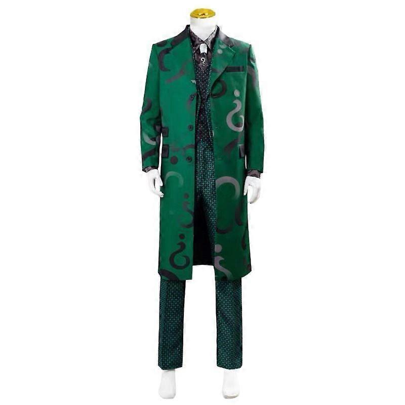 Riddle Man Roleplay Costume Set Outer Unisex Garments Street Style ...