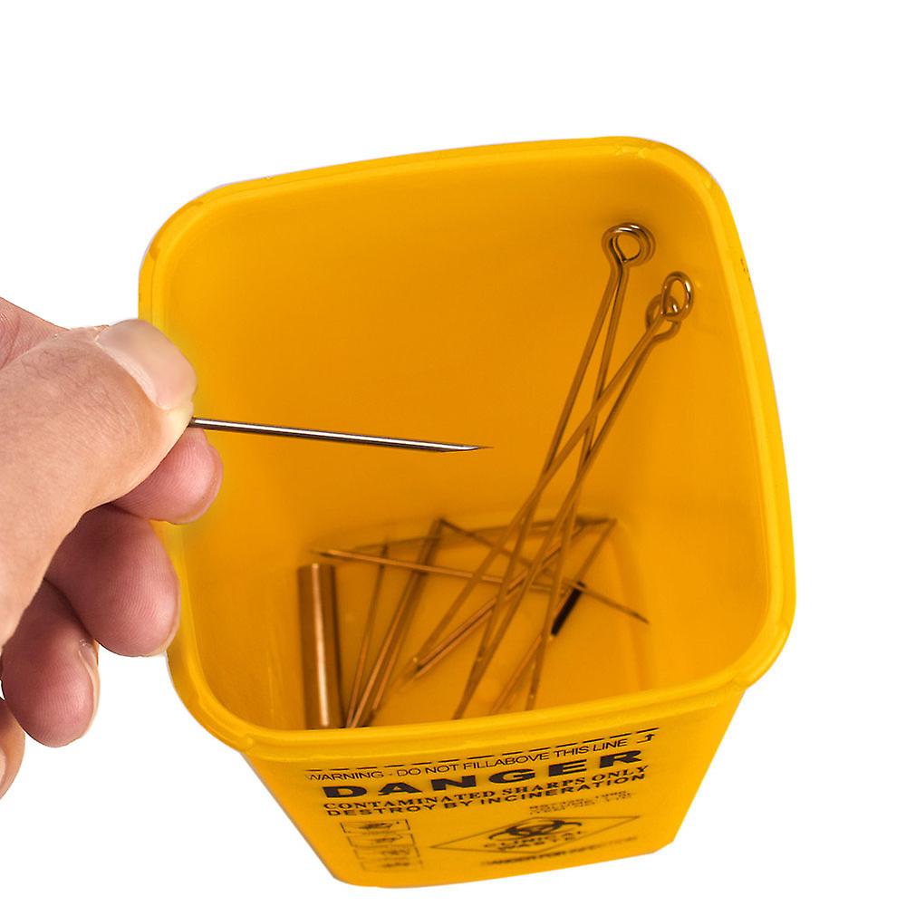 Tattoo Waste Box Medical Waste Bin Needle Waste Box Trash Container ...