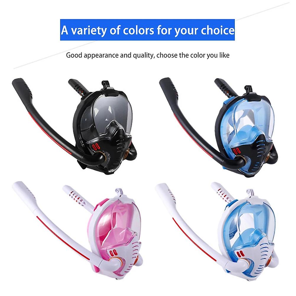 Free Diving Full Face Diving Mask Anti-Fog Sealed Diving Face Cover ...