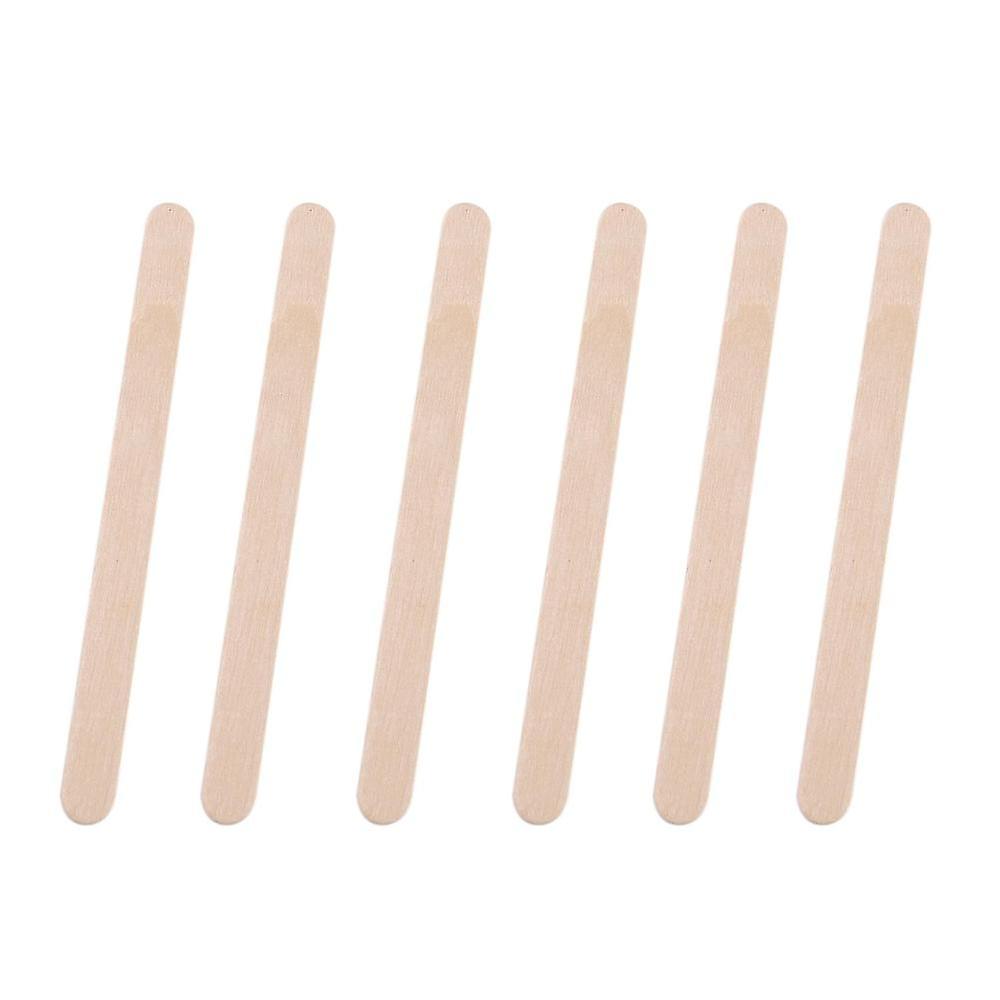 200 Pcs Craft Sticks Ice Cream Sticks Wooden Popsicle Sticks 114mm ...
