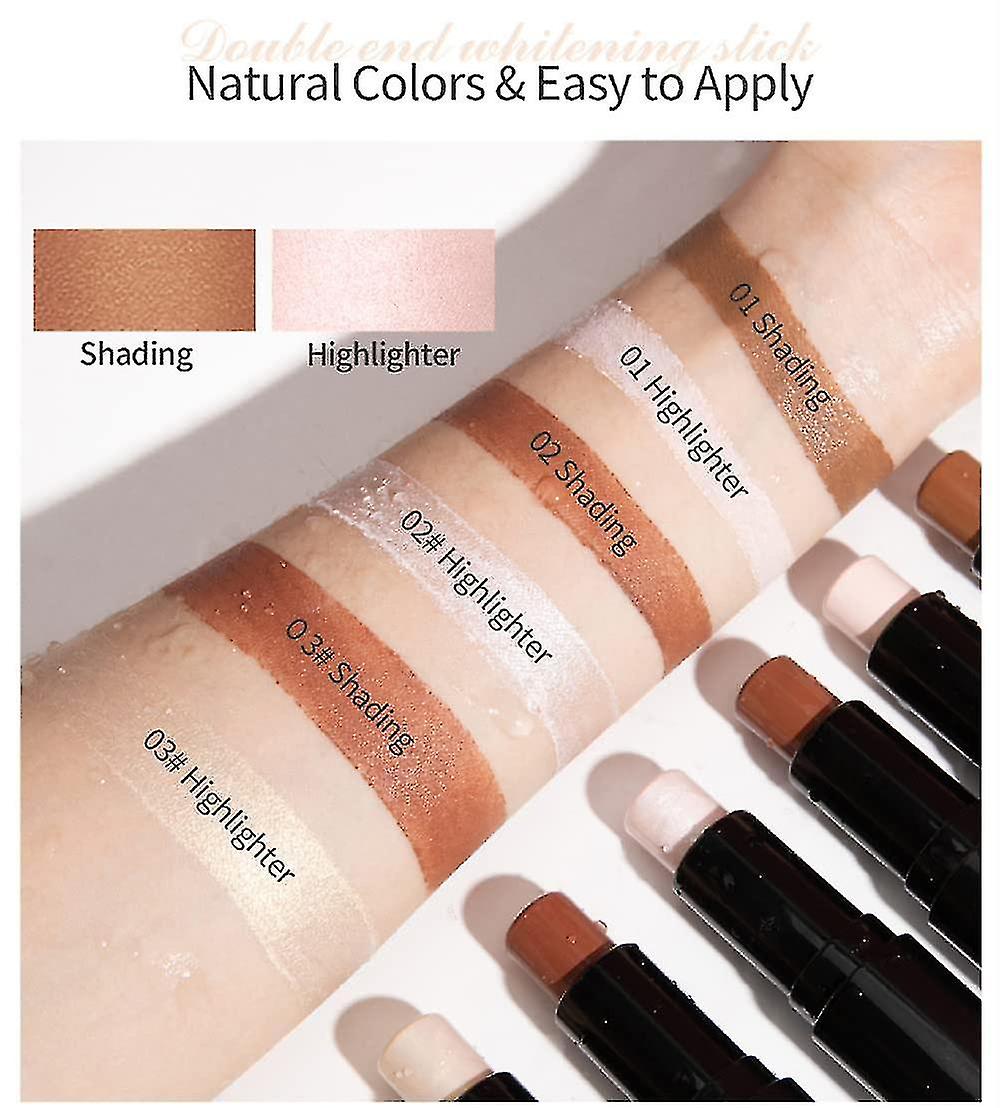 2 In 1 Double-ed Con Stick, Er Stick, Con Stick Face Con Makeup | Fruugo UK