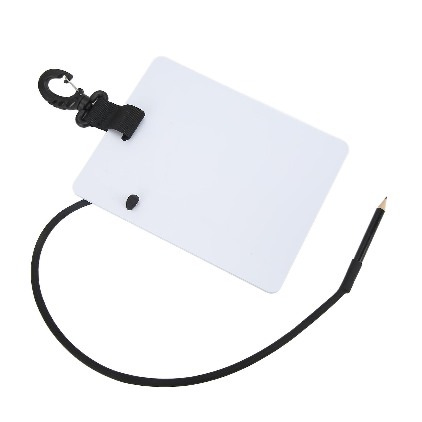 Underwater Writing Slate Large Size 147x183mm Diving Wordpad Gear Board ...