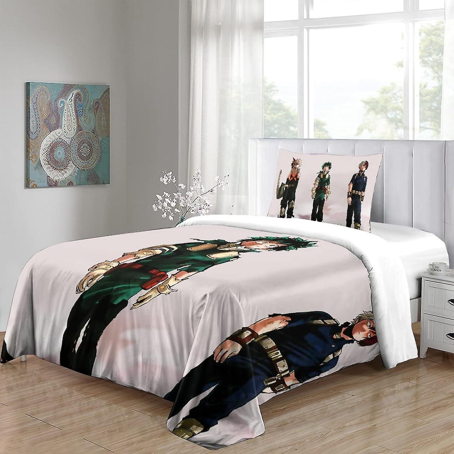 My Hero Academia 3D Printed Quilt Cover Duvet Cover Bedding Set ...