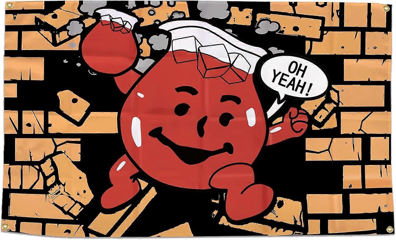 Kool Aid Man Funny Flag 3 * 5 Feet PFSGV149 | Fruugo UK