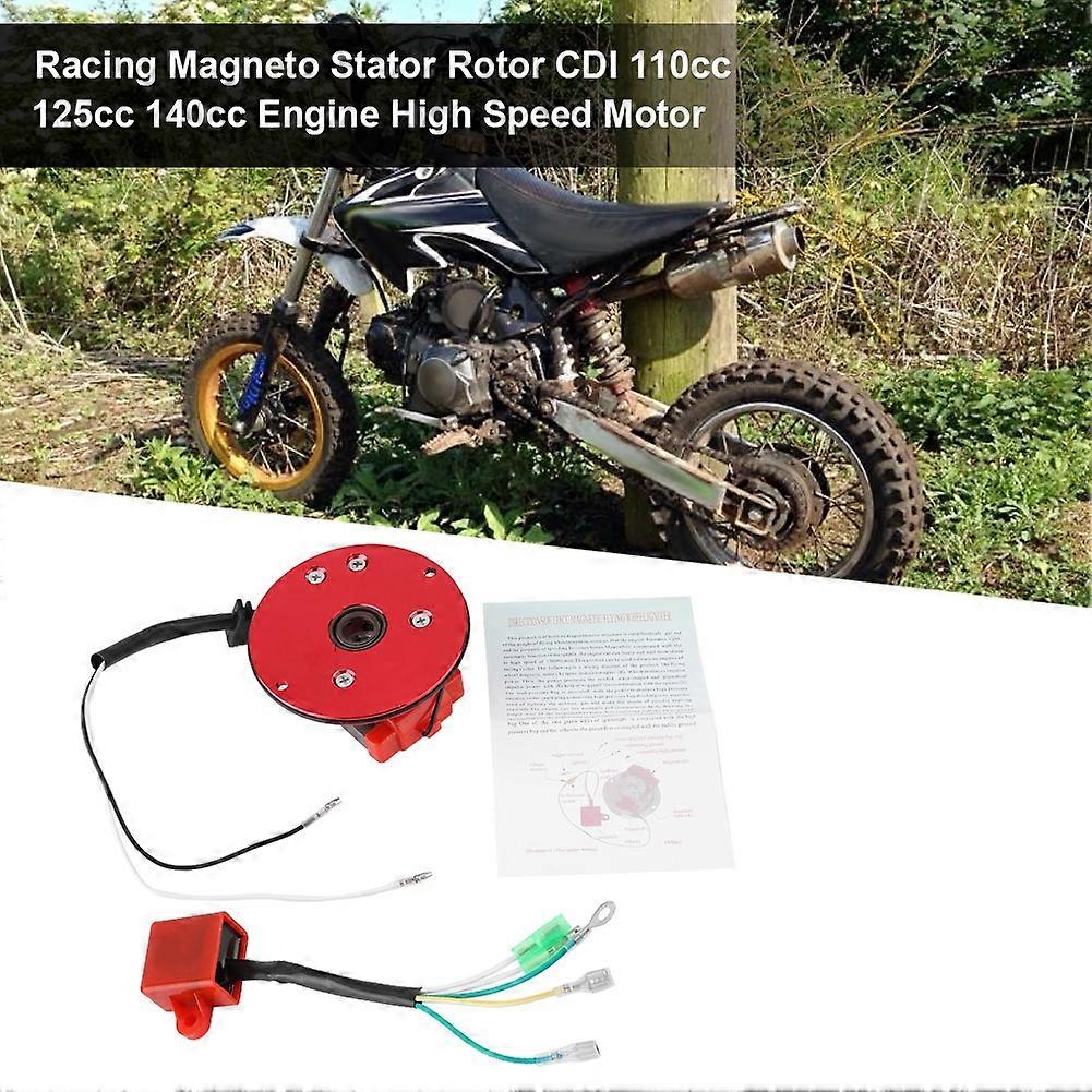 Racing Magneto Stator Rotor CDI 110cc 125cc 140cc Engine High Speed ...