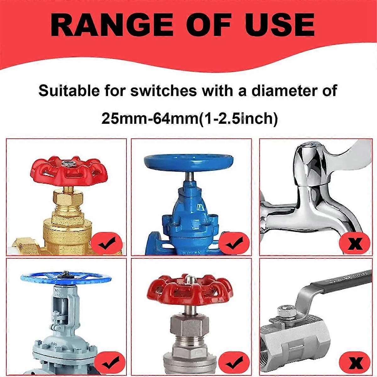 Gate Valve Lockout Device with Coded Lock Suited for 1 to 2-1/2 Gate ...