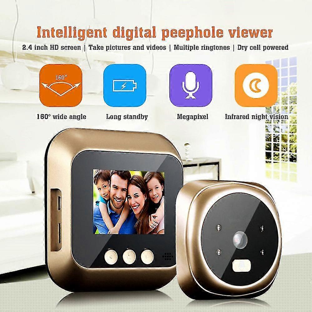 Doorbell Door Viewer Camera Door Peephole Door Camera Doorbell With ...