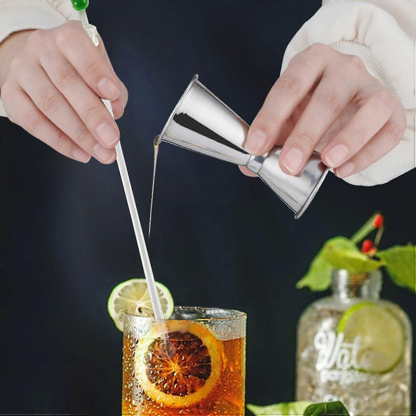 20Pcs Tropical Drink Stirrers Cocktail Drink Stirrers 9 inch Mixer Bar ...