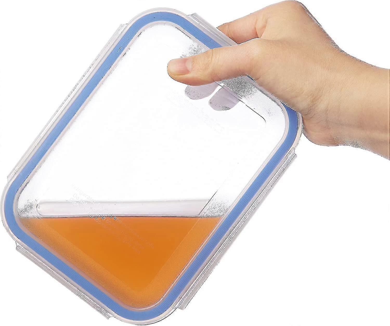 Airtight Food Storage Containers Set with BPA-Free and Lockable Plastic ...