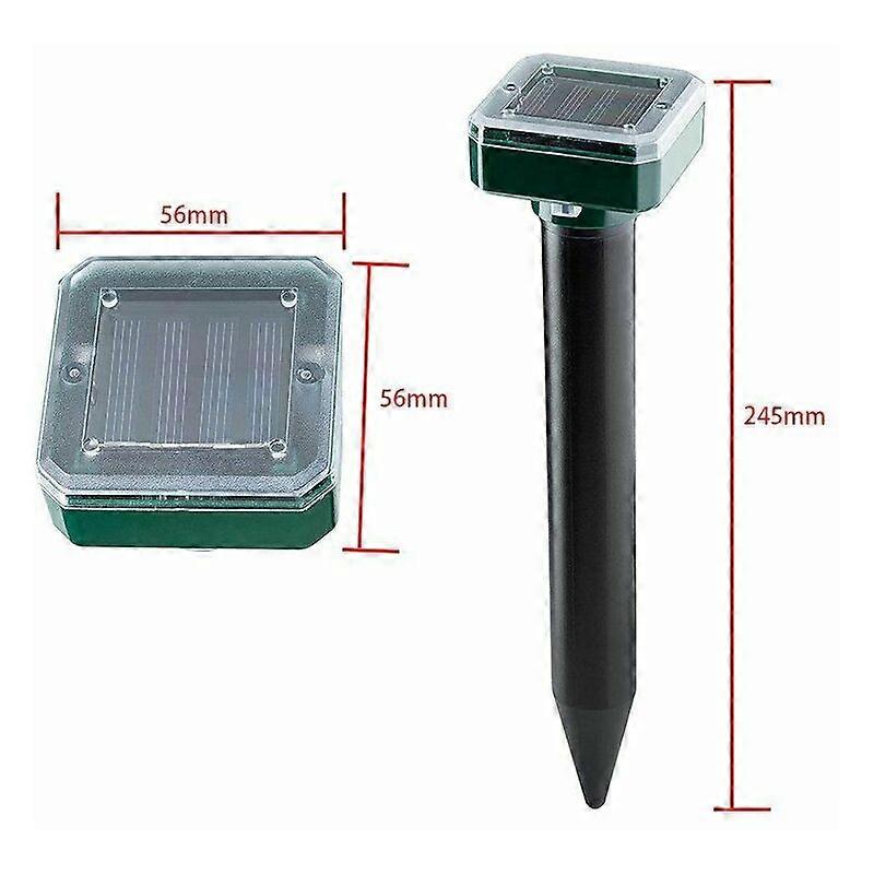 4pcs Garden Cat Repeller, Solar Ultrasonic Marten Repeller Waterproof ...